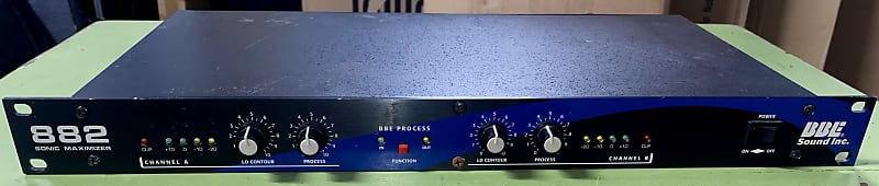 BBE Sonic Maximizer 882 Sound Processor Stereo 2 Channel | Reverb