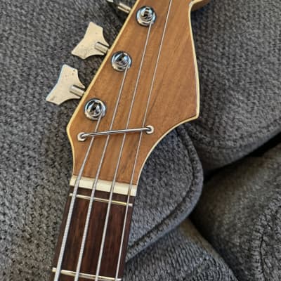 Teisco Spectrum EB-120 Short Scale Bass 1960'S - Sunburst- | Reverb