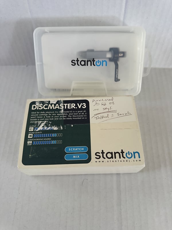 Stanton Discmaster V3 DJ Cartridge | Reverb