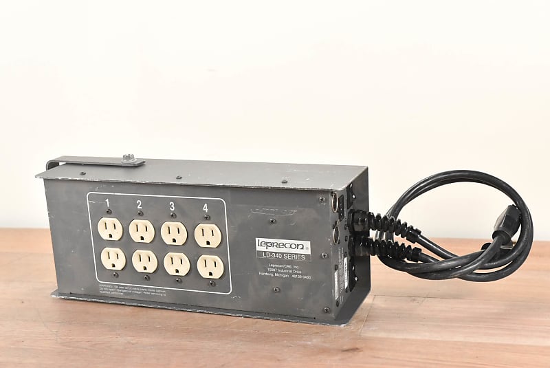 Leprecon LD-340-DMX-HP 4-Channel Edison DMX Dimmer Pack | Reverb