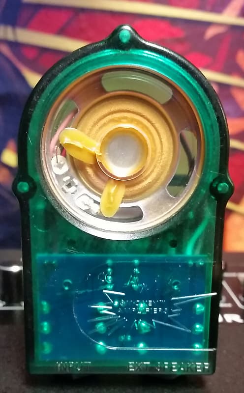 Smokey Amps Mini Amp 9V Battery Operated Green | Reverb