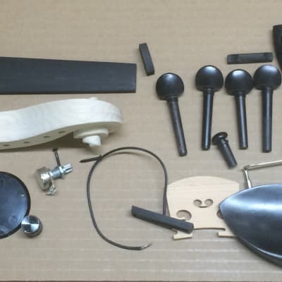 Violin building kit for electric violin. | Reverb