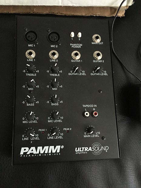 Ultrasound PAMM Preamp Mini Mixer | Reverb