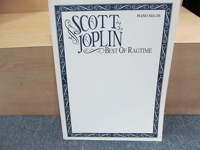 Scott Joplin Best of Ragtime Piano Solos Book | Reverb