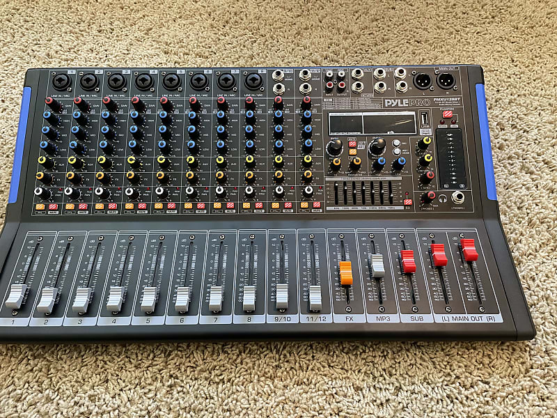 Pyle 12-Channel Bluetooth Studio Audio Mixer 2020s | Reverb