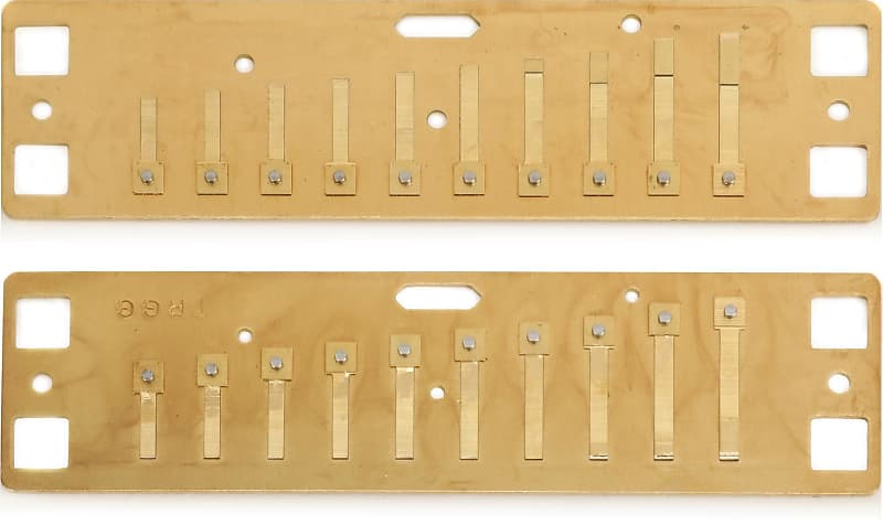 Lee Oskar Major Diatonic Harmonica Reed Plates - Key of G | Reverb
