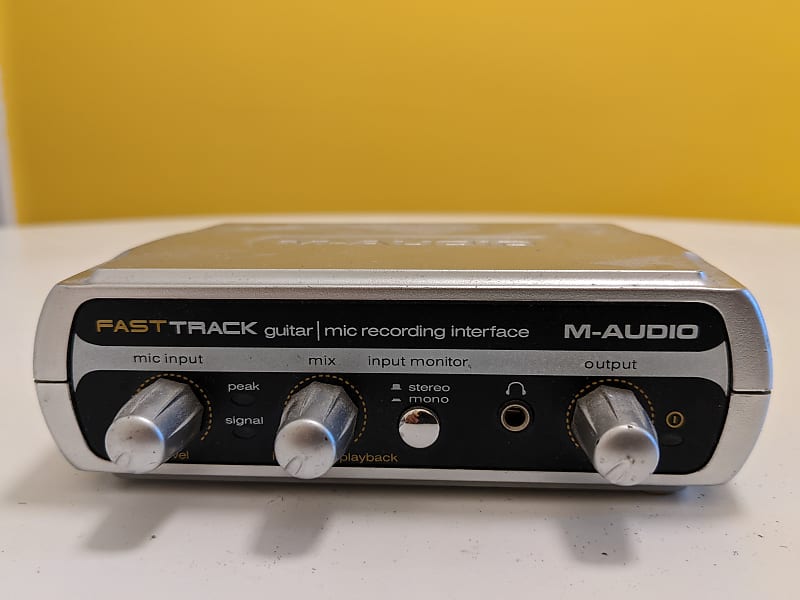 M-Audio Fast Track Guitar / Mic Recording Interface 2000 - | Reverb