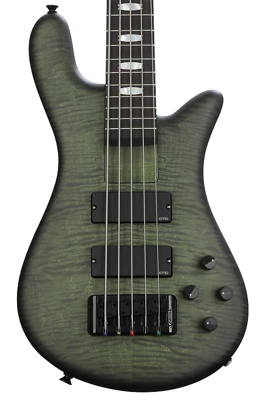 Spector Euro 5 LX Bolt-On Electric Bass Guitar - Haunted Moss | Reverb