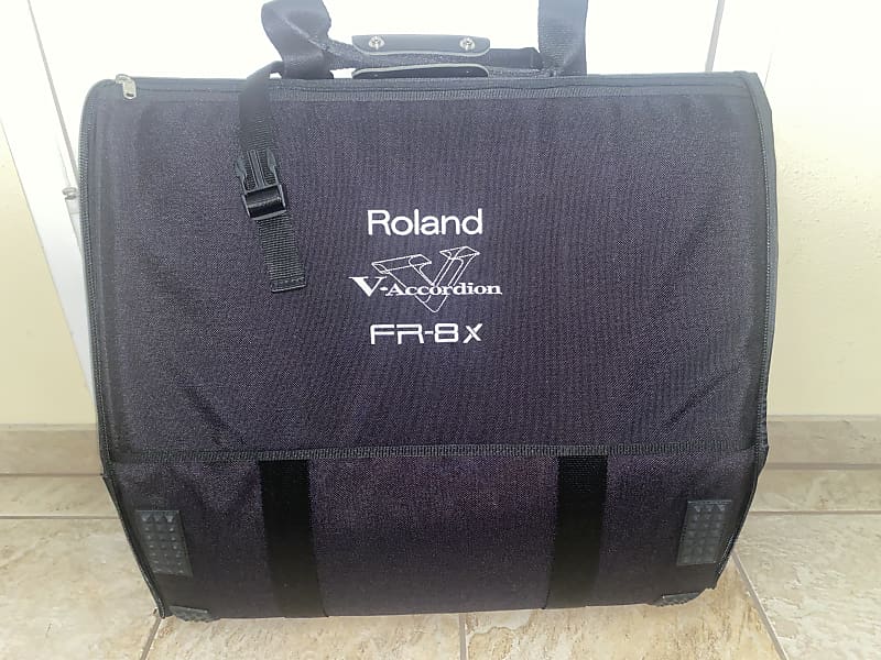 Roland Fr-8x v-accordion gig bag New - Black | Reverb