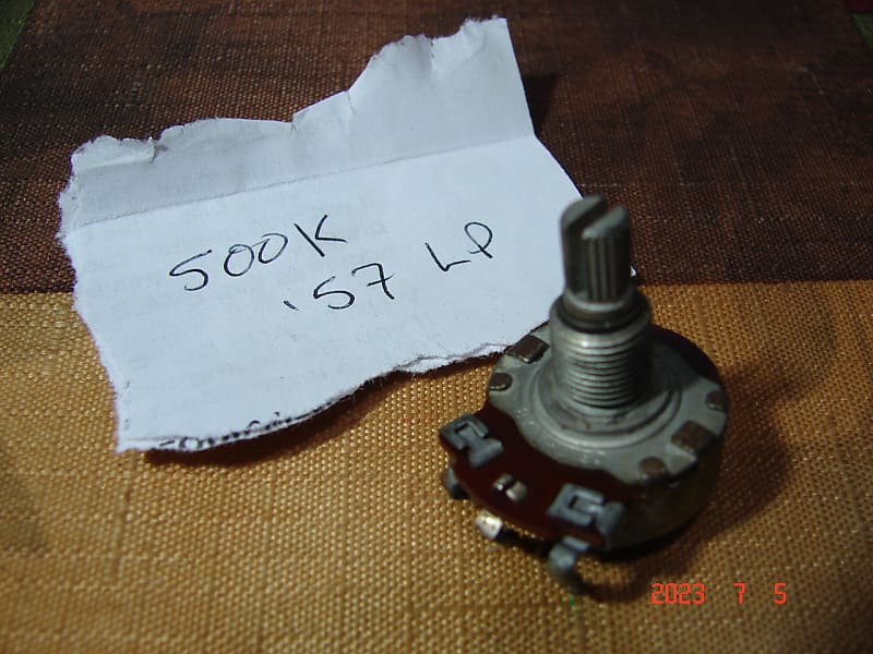 Vintage 1957 Gibson Les Paul Centralab 500K Audio | Reverb