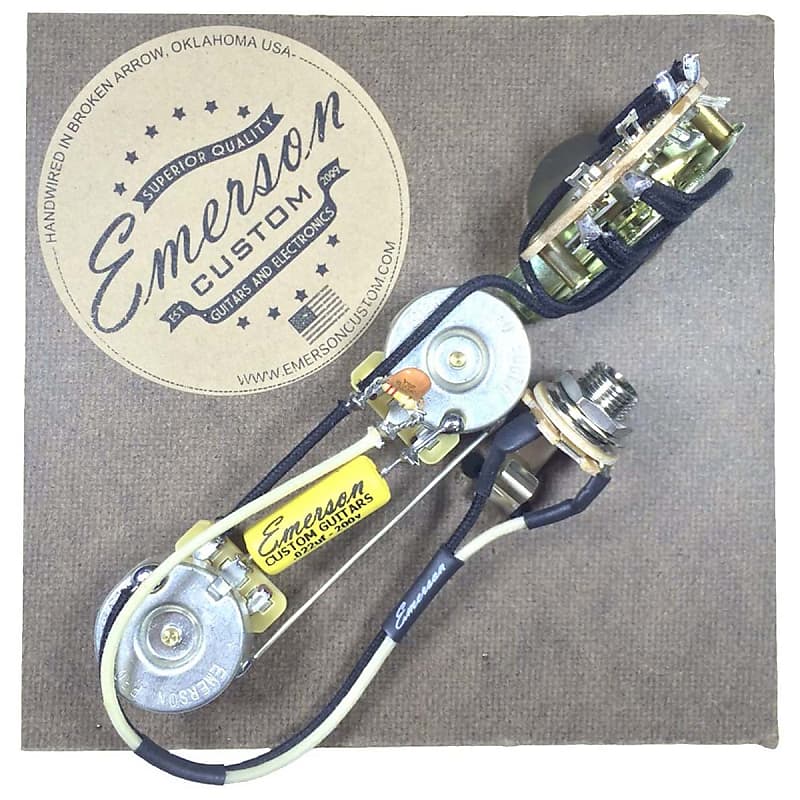 Emerson Custom Guitars T3-500K Prewired Telecaster Upgrade | Reverb