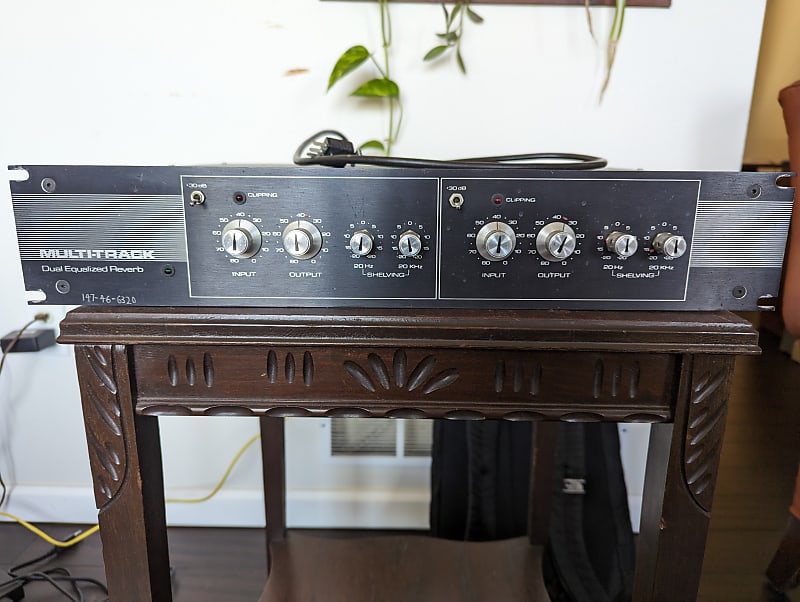 Multi-Track Dual Equalized Reverb - Multitrack Spring - Sound | Reverb