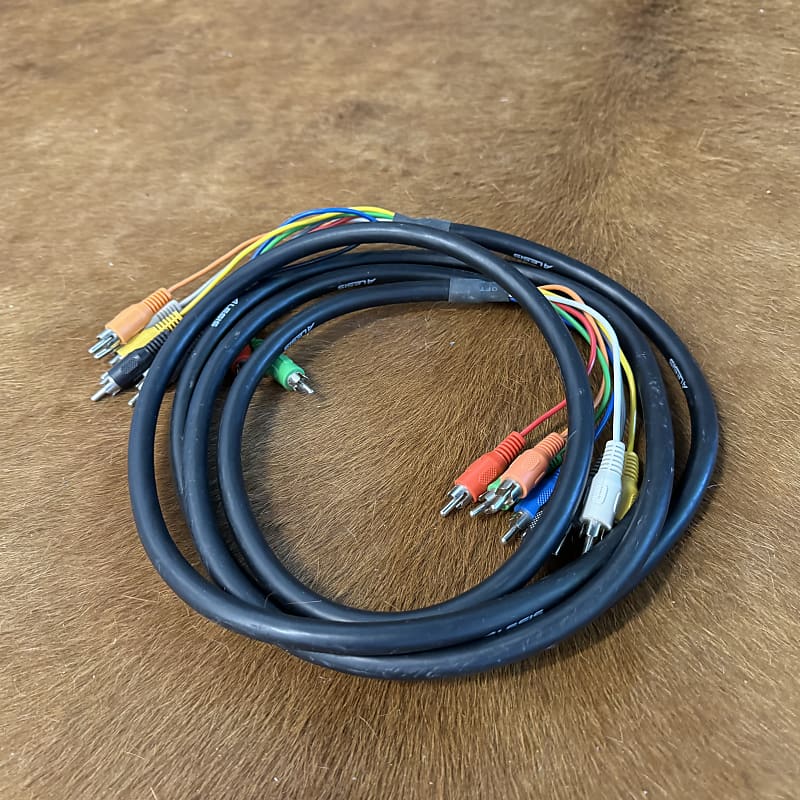 Alesis 10” RCA to RCA recording snake eight channel | Reverb