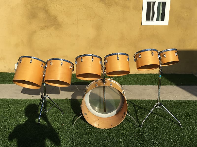 Ludwig Power Factory 1977 Thermogloss 7 Piece Great Shape Reverb