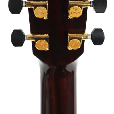 Huss and Dalton OM Custom Koa and Redwood Acoustic Guitar | Reverb