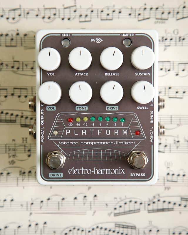 Electro-Harmonix Platform Stereo Compressor/Limiter | Reverb Australia