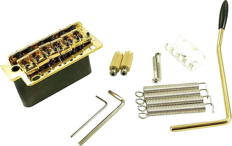 Wilkinson Contemporary 2 Post Fulcrum Tremolo Gold | Reverb