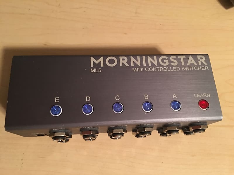 Morningstar ML-5 True Bypass MIDI Loop Switcher | Reverb