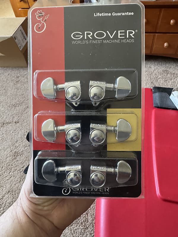 Grover Tuners - Chrome | Reverb