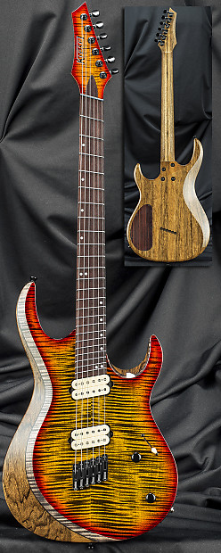 Kiesel Carvin AM6 24 Fret Multiscale Fanned-Fret Bolt-On Neck | Reverb