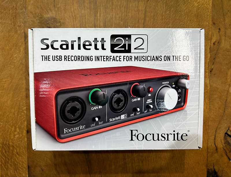 Focusrite Scarlett 2i2 USB Audio Interface (2nd Gen) | Reverb
