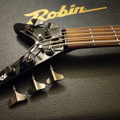 Rare Robin Machete 5 string bass 1988 Sunburst | Reverb