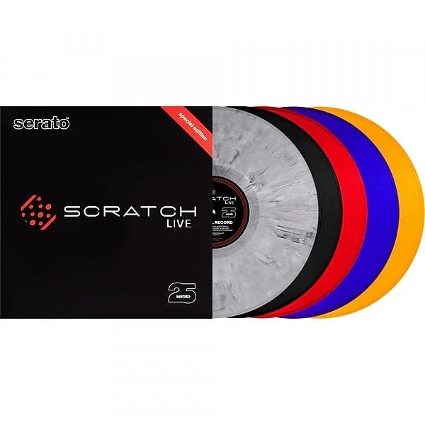 Serato Serato Scratch Live Control Control Vinyl - 25th | Reverb