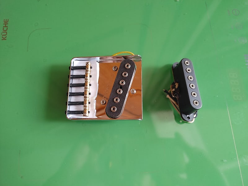 G&L ASAT Classic Bridge & MFD Pickups Set New Unused | Reverb