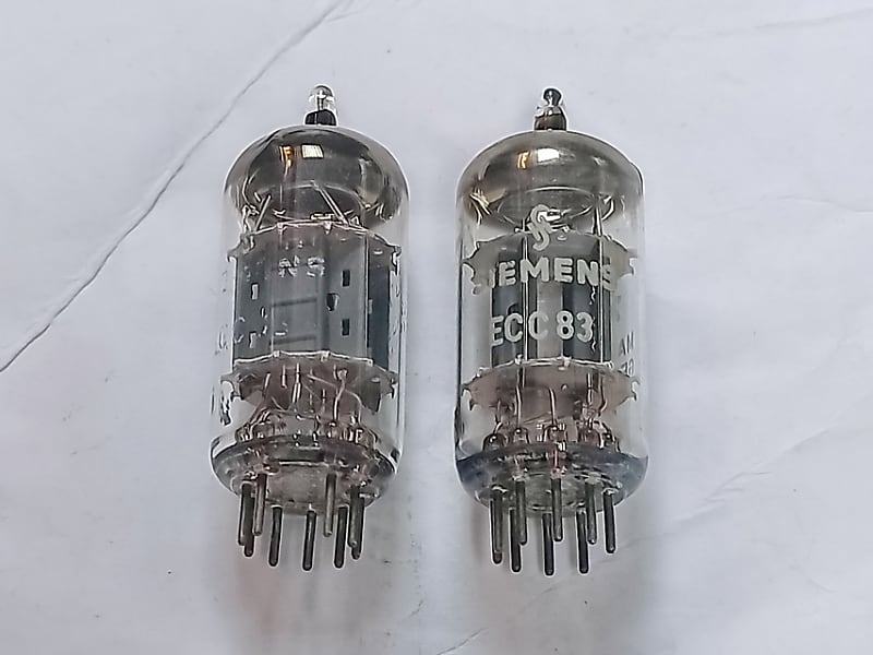 2 pieces SIEMENS ECC83 12AX7 electron tube | Reverb