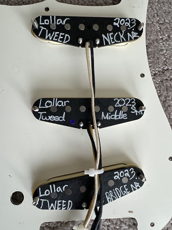 Lollar Tweed 2023 Stratocaster Pickups | Reverb