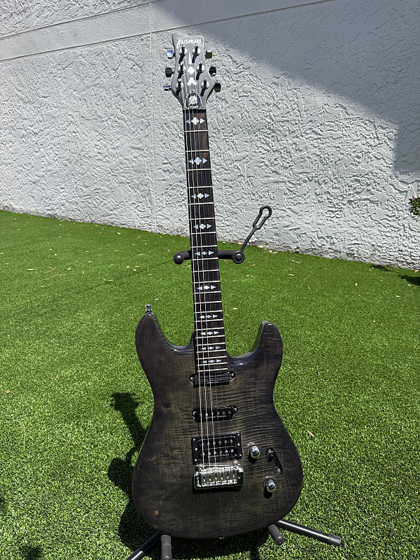 Framus Diablo Custom 2008 - Transparent Black | Reverb