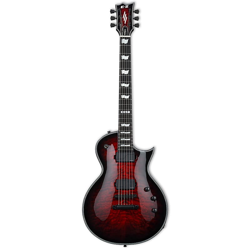 ESP E-II Eclipse QM Fluence See Thru Black Cherry | Reverb Australia