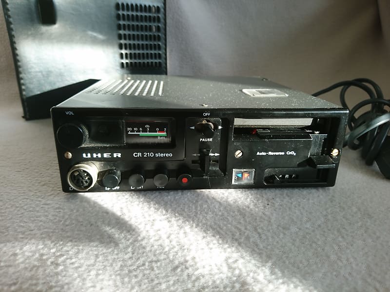 Uher CR 210 Riporter Magnetophon Cassette Tape Recorder | Reverb