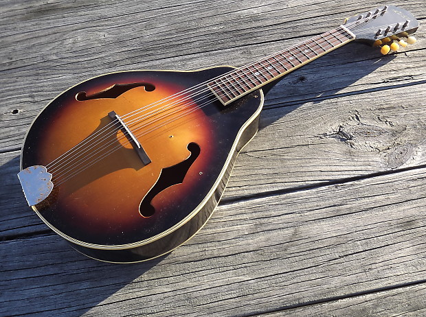 Lindell Vintage Mandolin 1960's Sunburst - Rare | Reverb