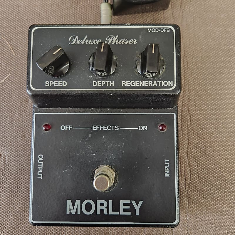 Morley Deluxe Phaser with power supply | Reverb