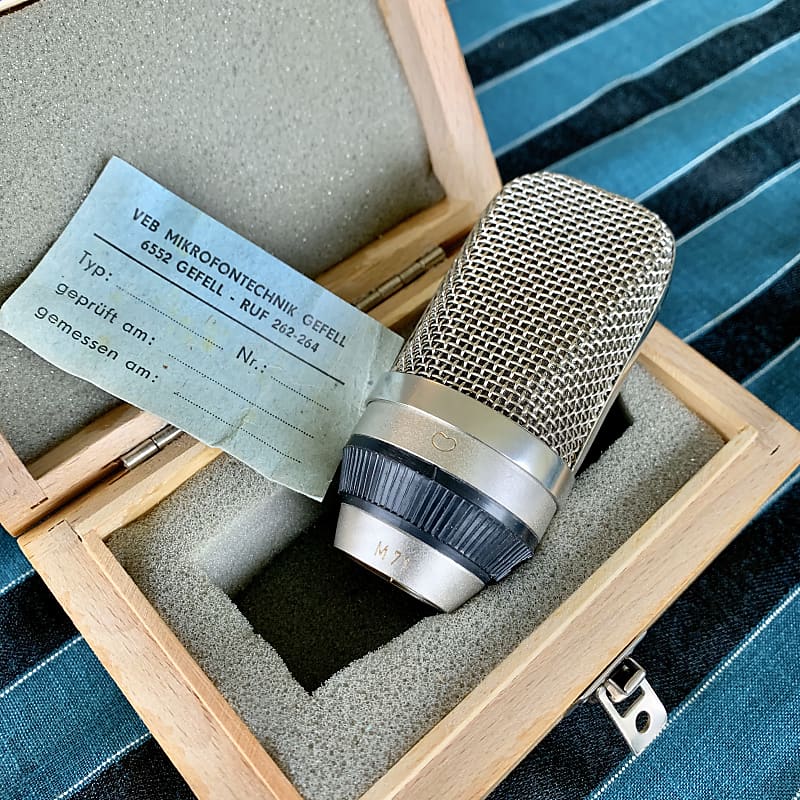 Neumann Gefell M71 cardioid m7 microphone capsule c 1960’s | Reverb