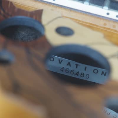 Ovation Electric Acoustic Proto EA68 Viper natural finish | Reverb