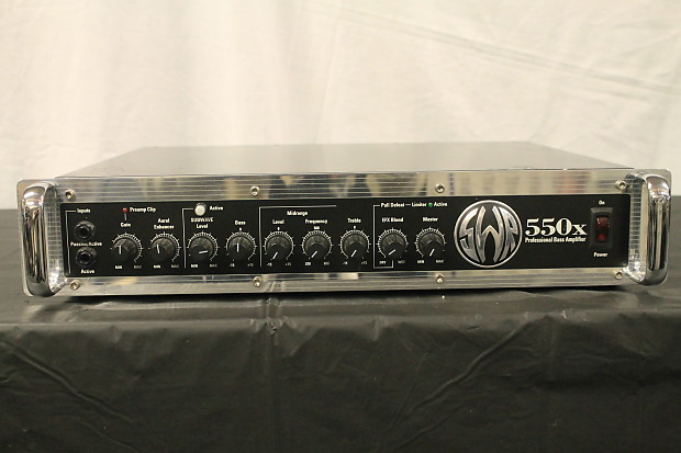 SWR 550x Bass Amp Head | Reverb