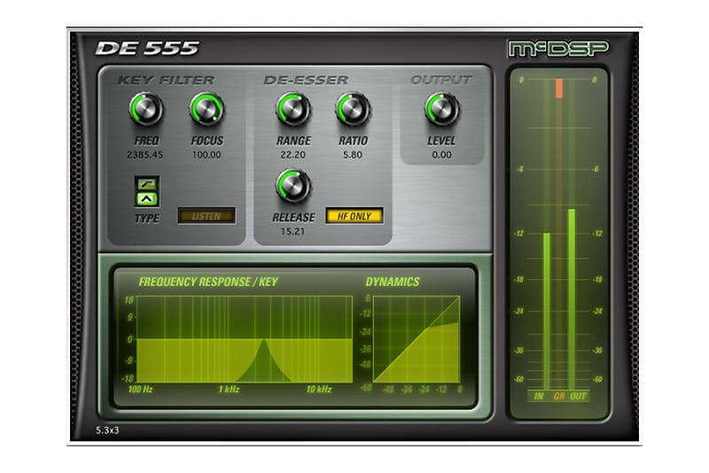 McDSP DE555 HD v7 (Download) | Reverb