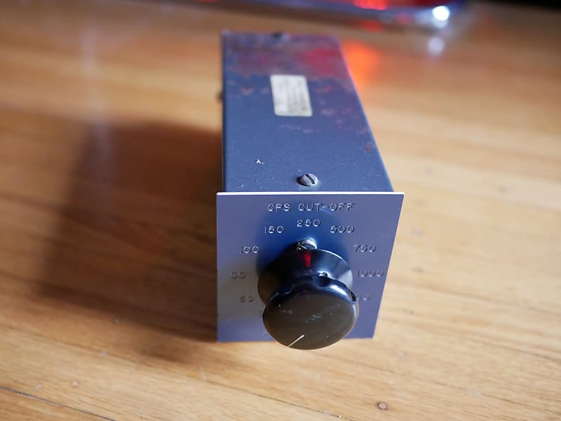 Pultec LC-11 High Pass Filter HPF 1960's Serial # 655 | Reverb