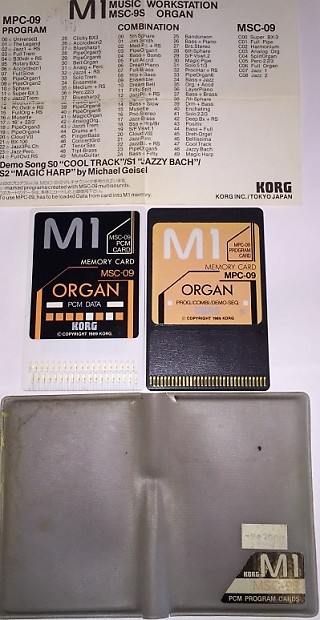 Korg M1 Organ Rom Set | Reverb