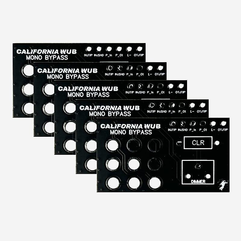 CALIFORNIA WUB Mono True Bypass PCB Side Mount 3PDT w/ | Reverb