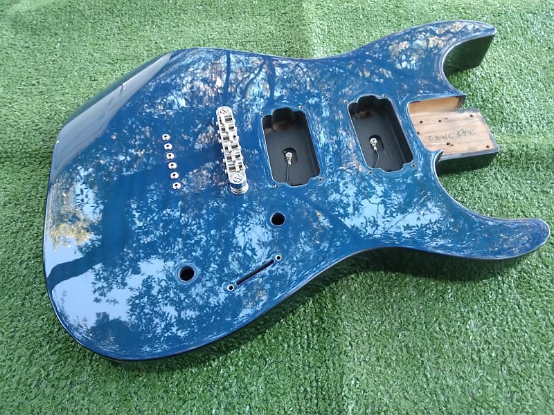 Jackson Dinky Super Strat Hardtail Body Dual Hum Body 2005 | Reverb