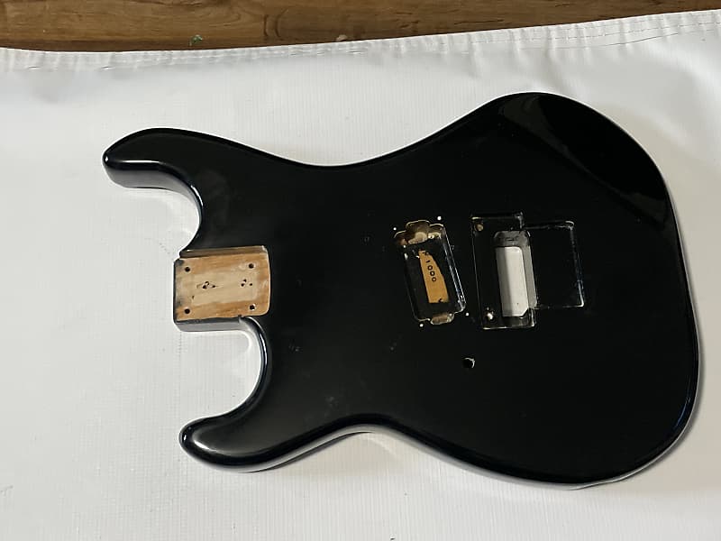 1980's Japan Kramer F-1000 Left Handed Lefty Black Single | Reverb
