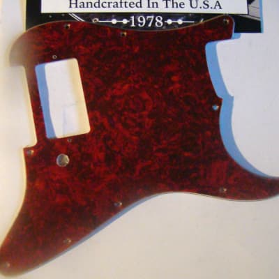Custom Prewired Pickguard Stratocaster 2023 Tortoise Shell | Reverb
