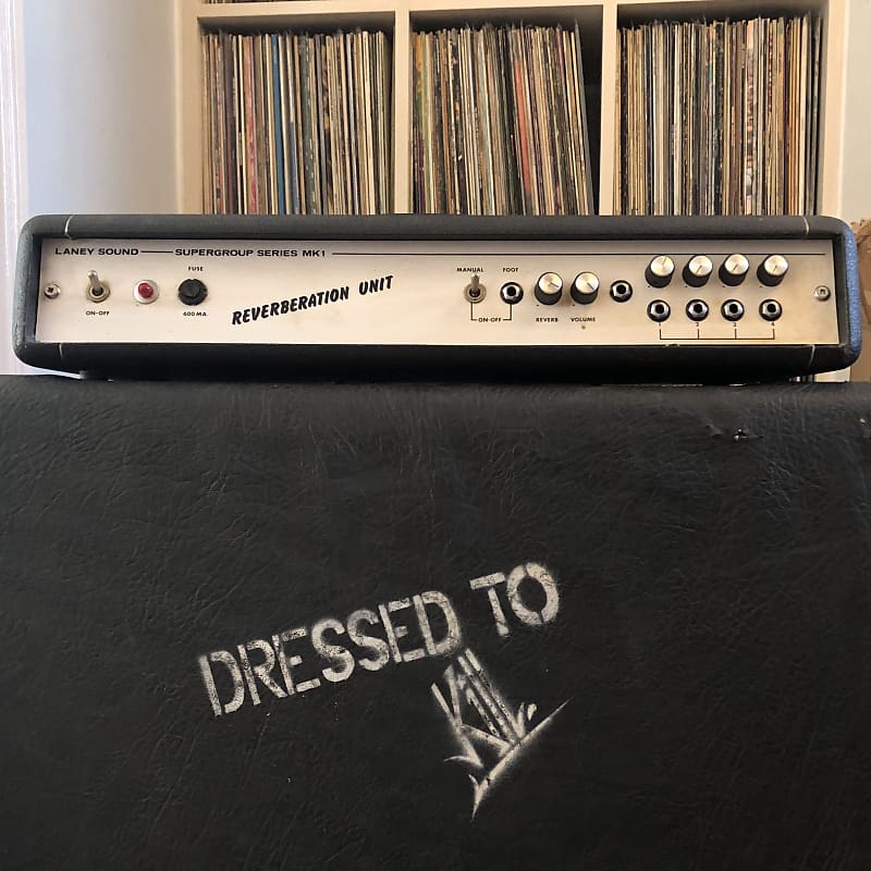 Vintage Laney Sound LV11 spring reverb unit - analog reverb - | Reverb