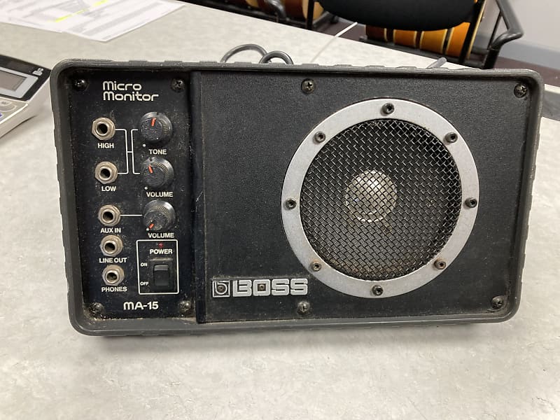 Vintage Boss MA-15 Micro Monitor Made in Japan | Reverb