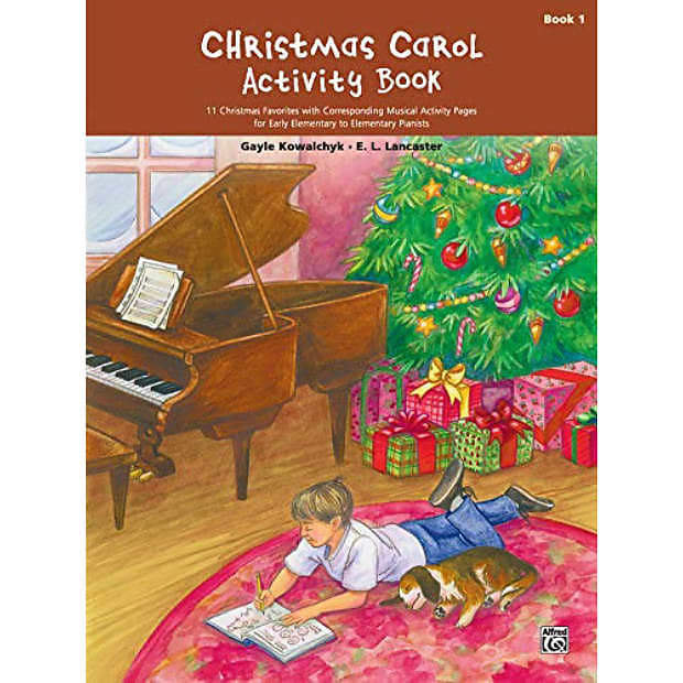 Christmas Carol Activity Book, Book 1 | Reverb