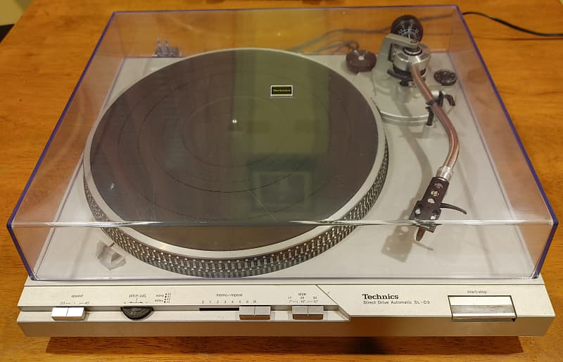Technics SL-D3 Turntable 1980 - Silver | Reverb