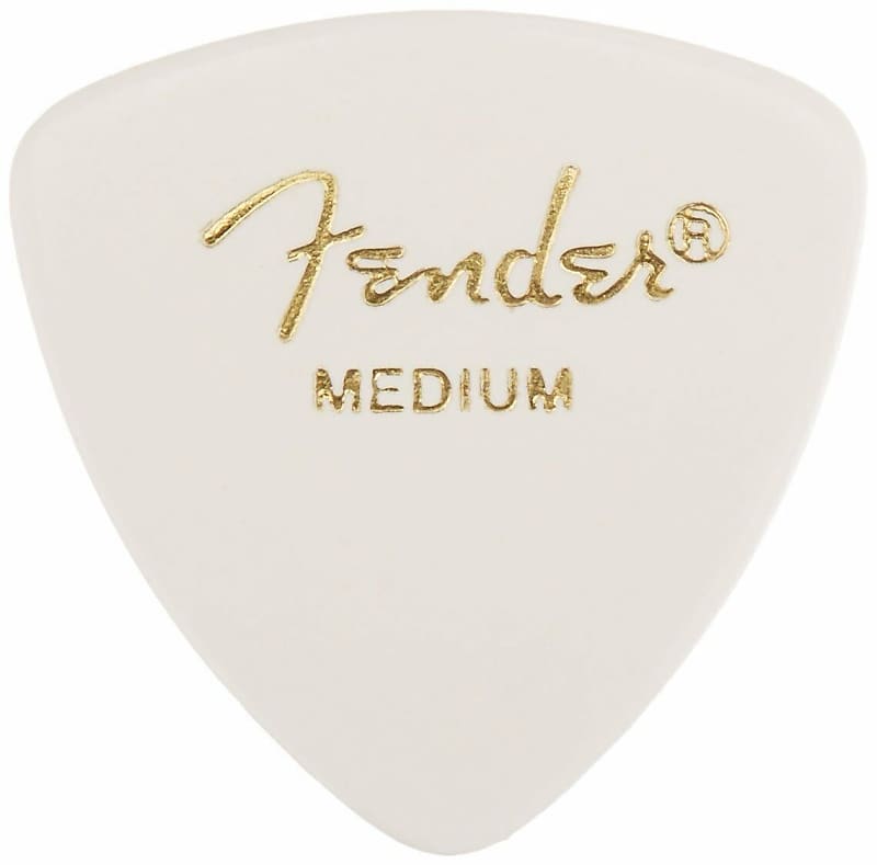 FENDER CLASSIC 346 SHAPE WHITE MEDIUM 12 COUNT + $5 SHIPPING | Reverb